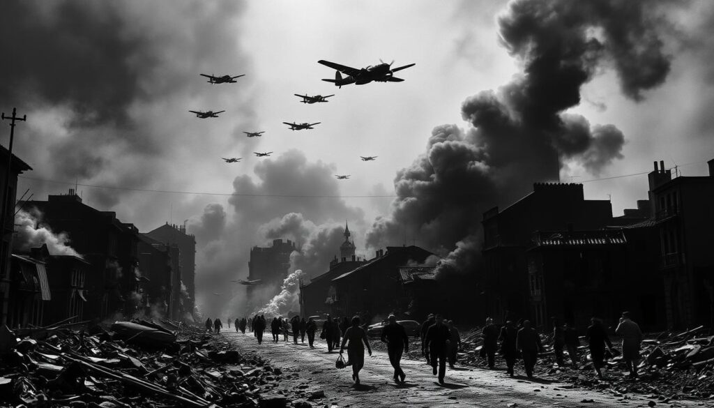 El bombardeo de Guernica en 1937